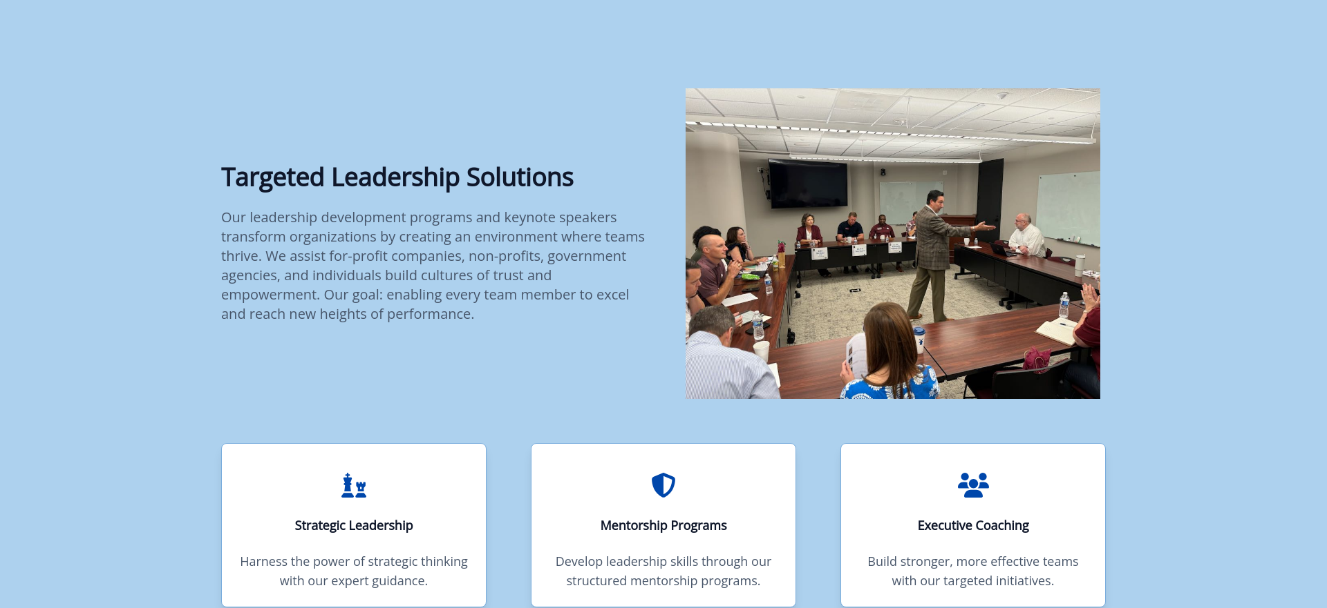 Home - Targeted Leadership Solutions