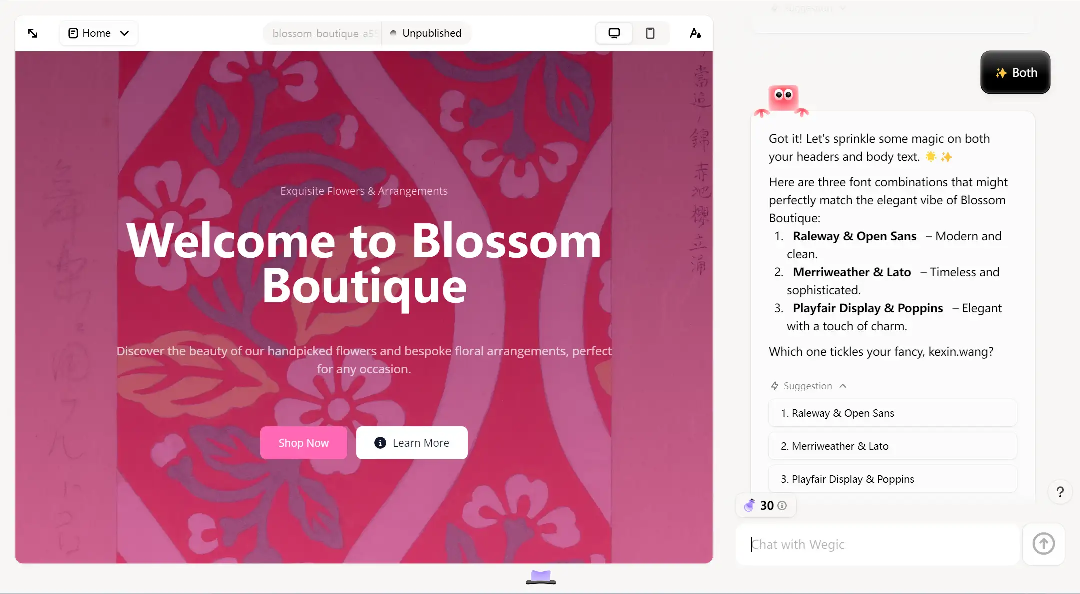 In-depth review of 5 best web design AI tools-wegic