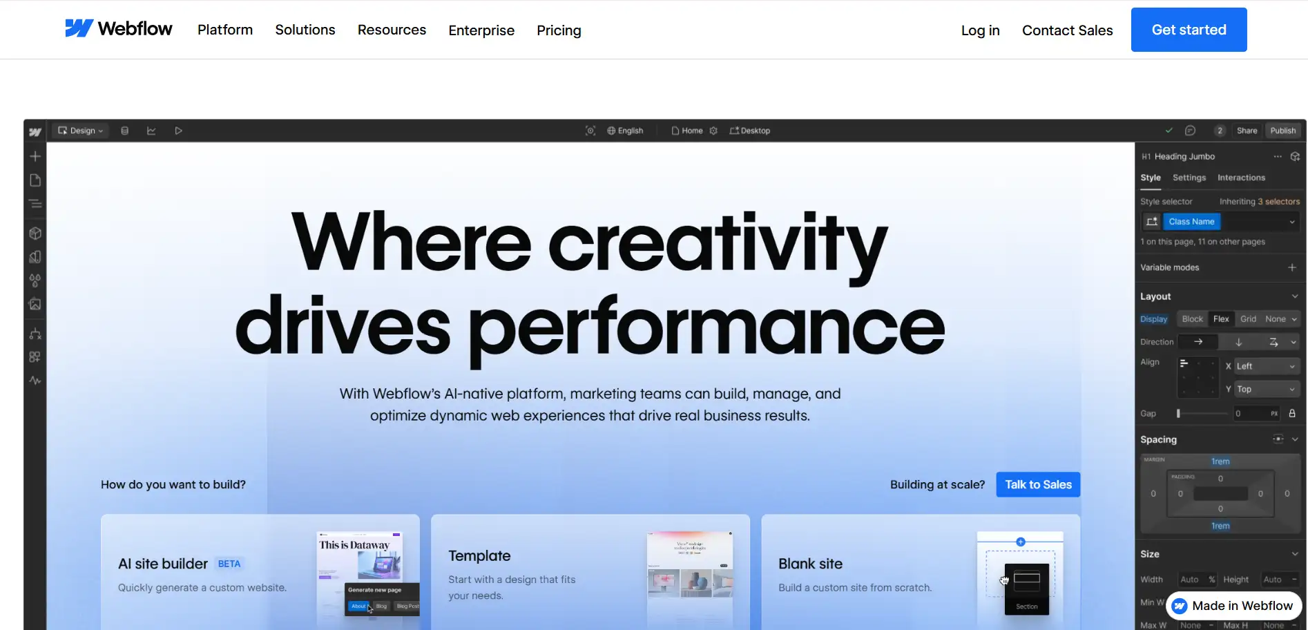 Top 4 Webflow Alternatives for 2026